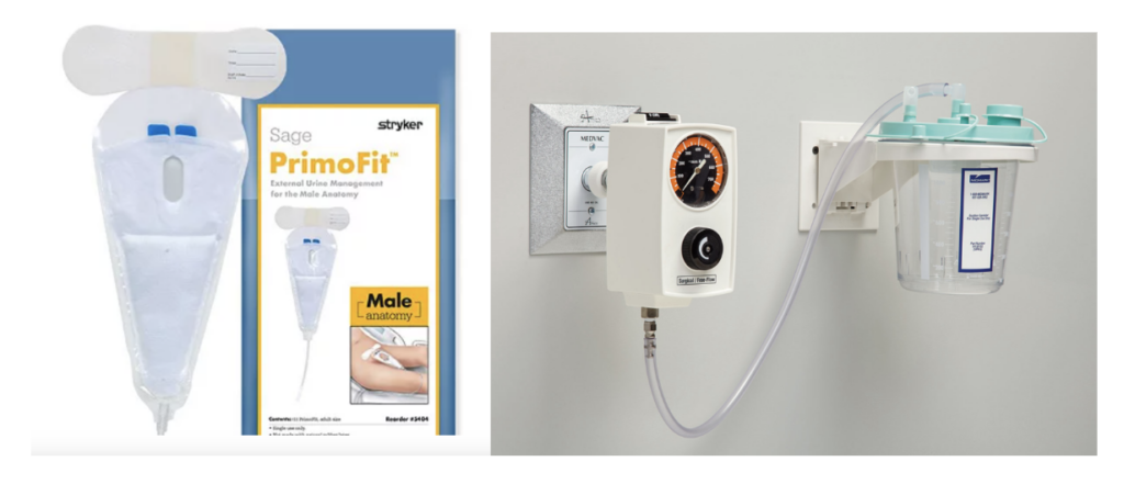 Background – Modified vac assited Male external Catheter Device