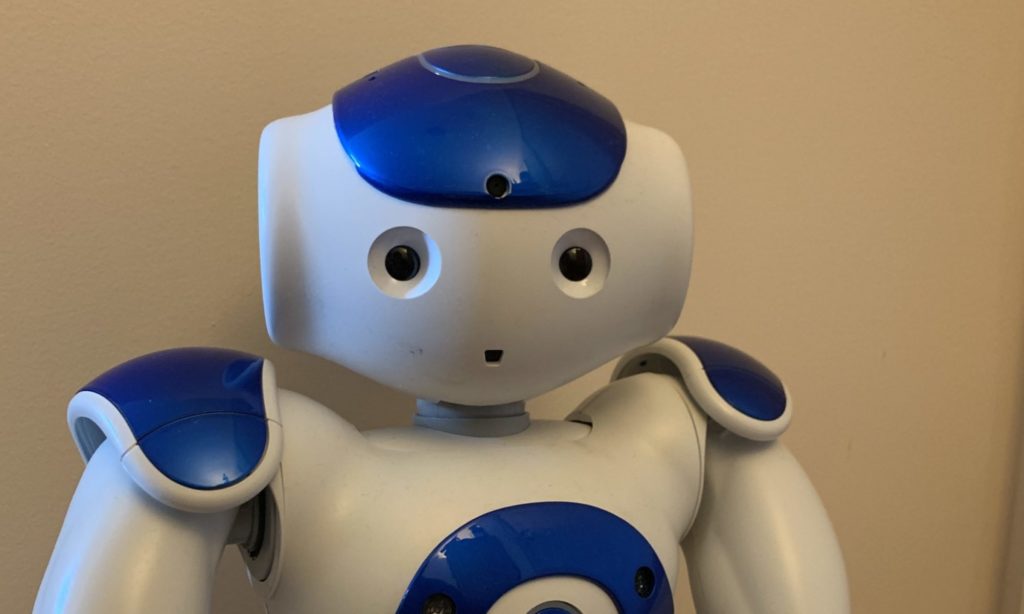 Teleoperation of Robot via Exoskeleton